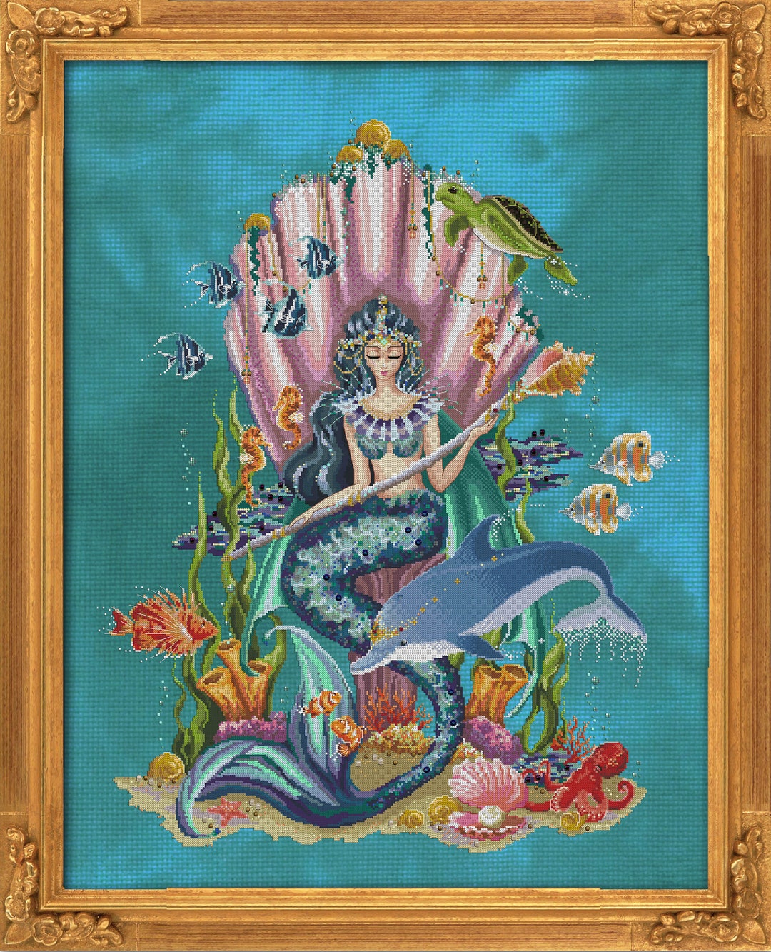 Bella Filipina Amphitrite Queen Goddess of the Sea BF018 - Etsy