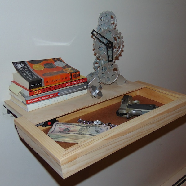 Hidden Compartment Shelf - Etsy
