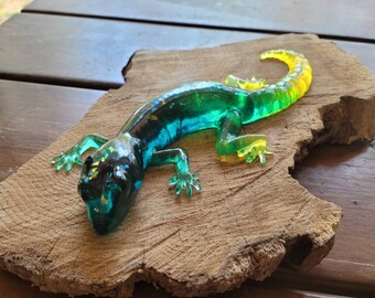 Resin Lizard - Etsy