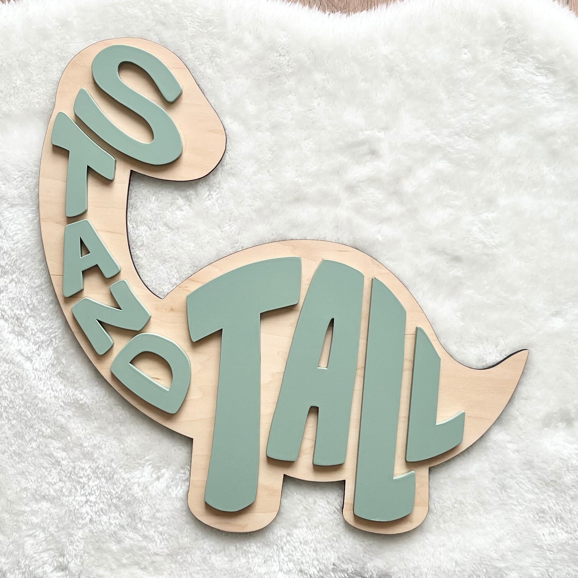 Dinosaur Wooden Sign, Kids Room Decor, Boho Wall Art, Kids Room ...