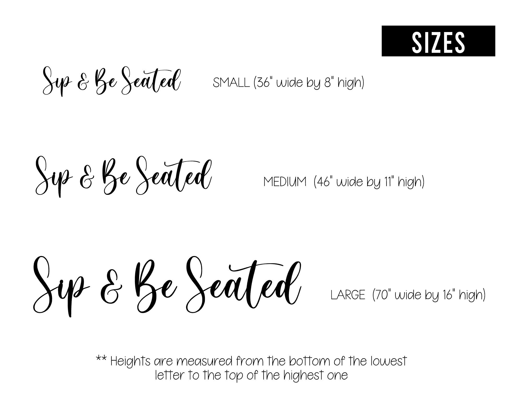 Sip and Be Seated Sign | Wedding Sign | Champagne Wall Decor | Wedding ...