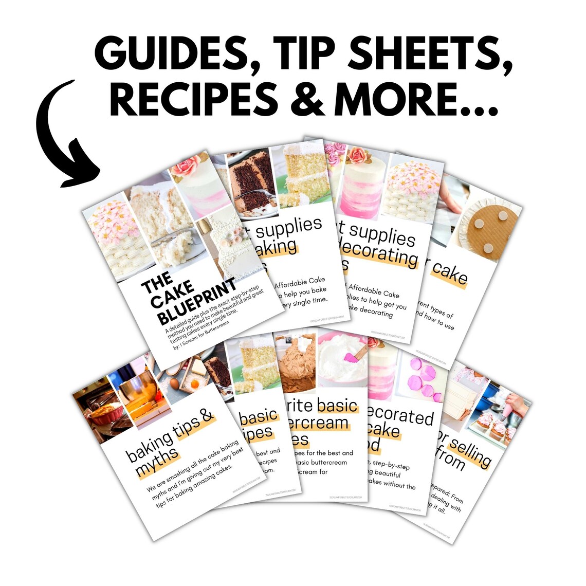 The Cake Blueprint Ebook and Video, Cake Decorating Ebook, Cake Baking ...