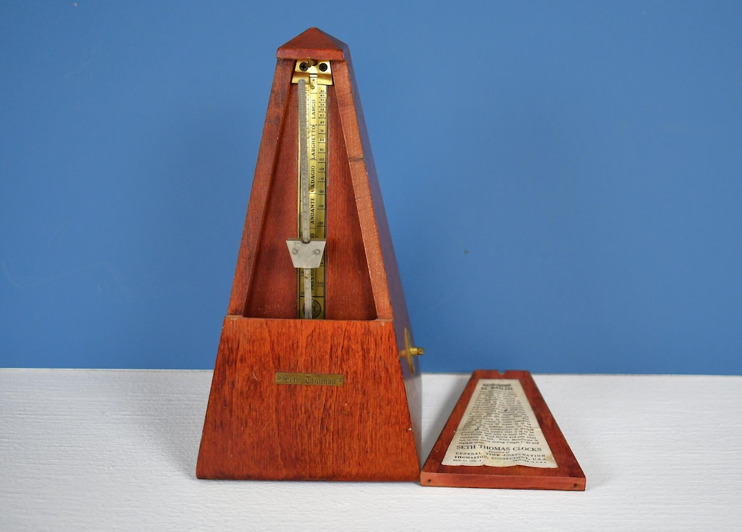 Vintage Seth Thomas Metronome, Music Timer - De Maelzel - Etsy