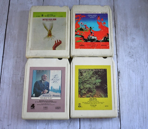 1970's Vintage 8-track Tapes Roxy Music Uriah Heep or - Etsy