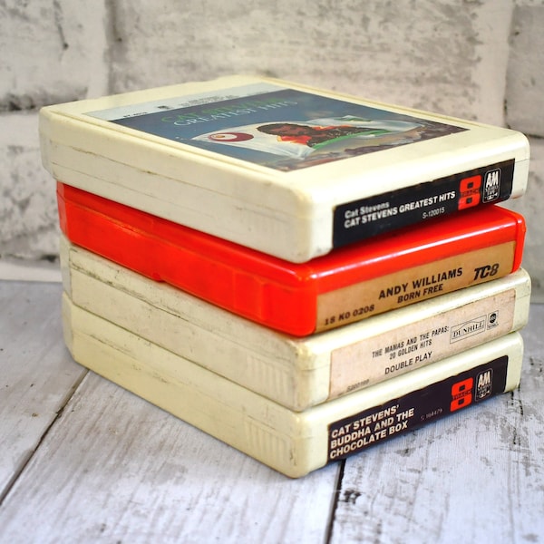 1970's 8 Track Tapes - Etsy