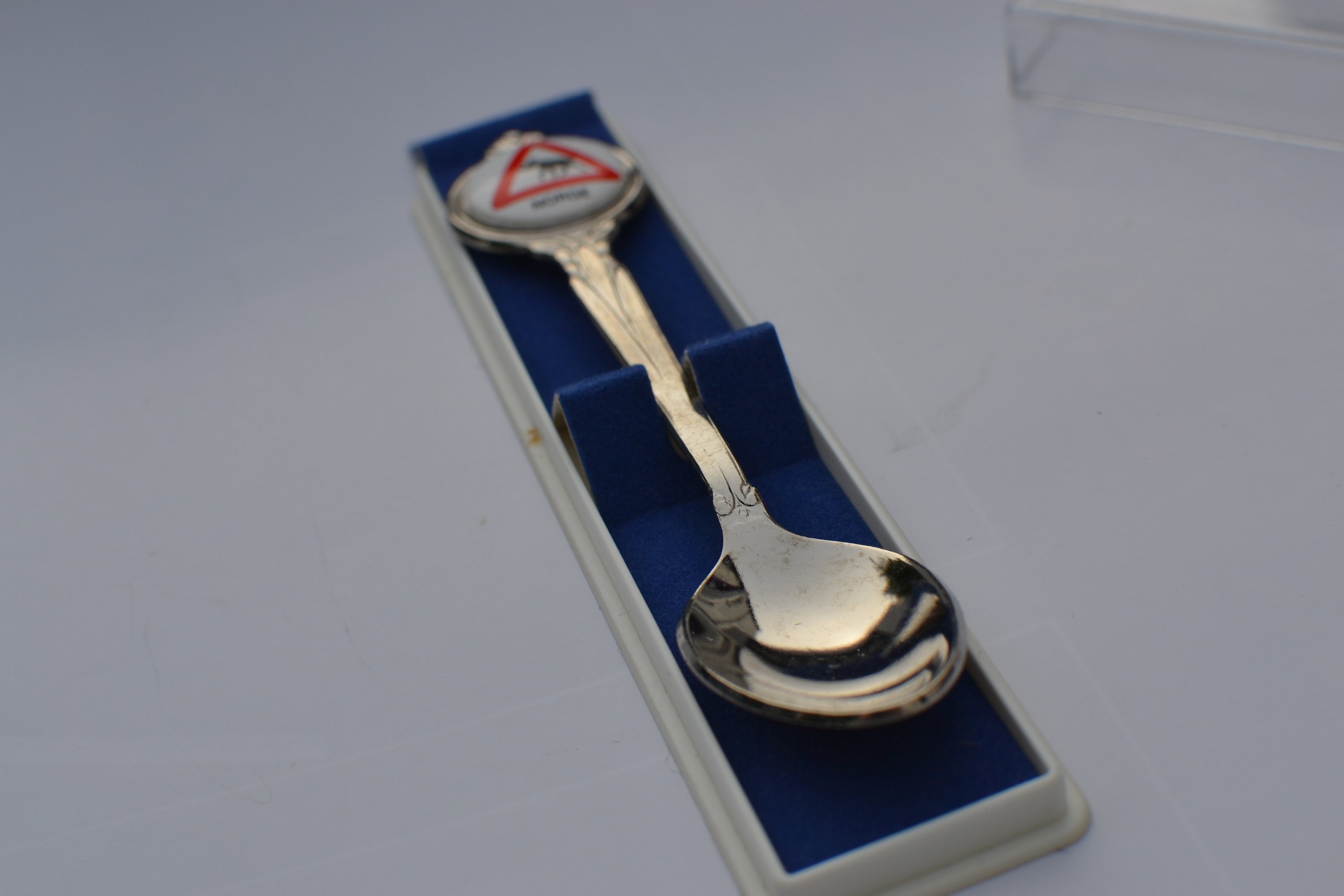 Vintage Souvenir Spoon from Norway Europe Norge Warning | Etsy