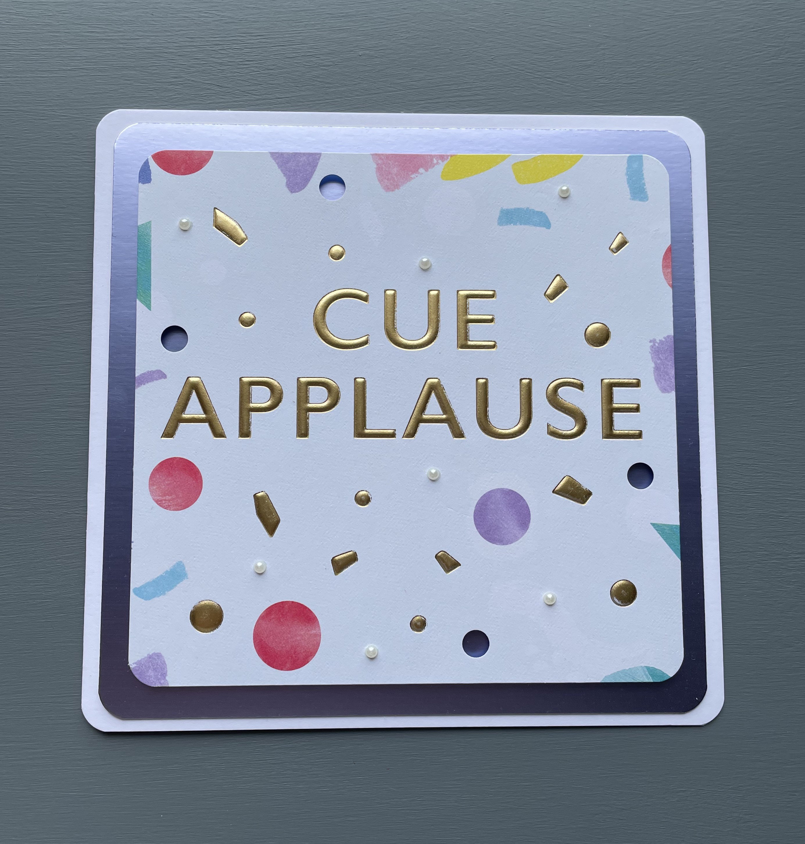 Handmade Cue Applause Wedding Engagement Baby Shower | Etsy