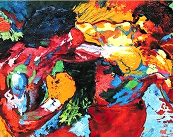 Abstract Boxing Painting - Etsy