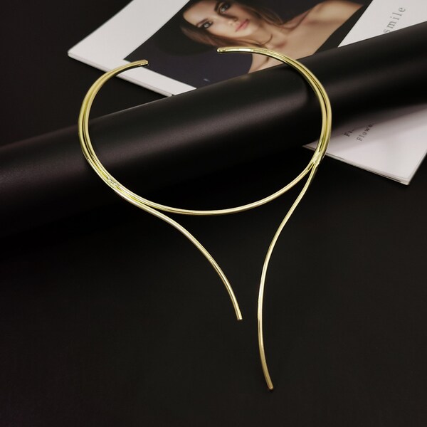 Torque Necklace - Etsy