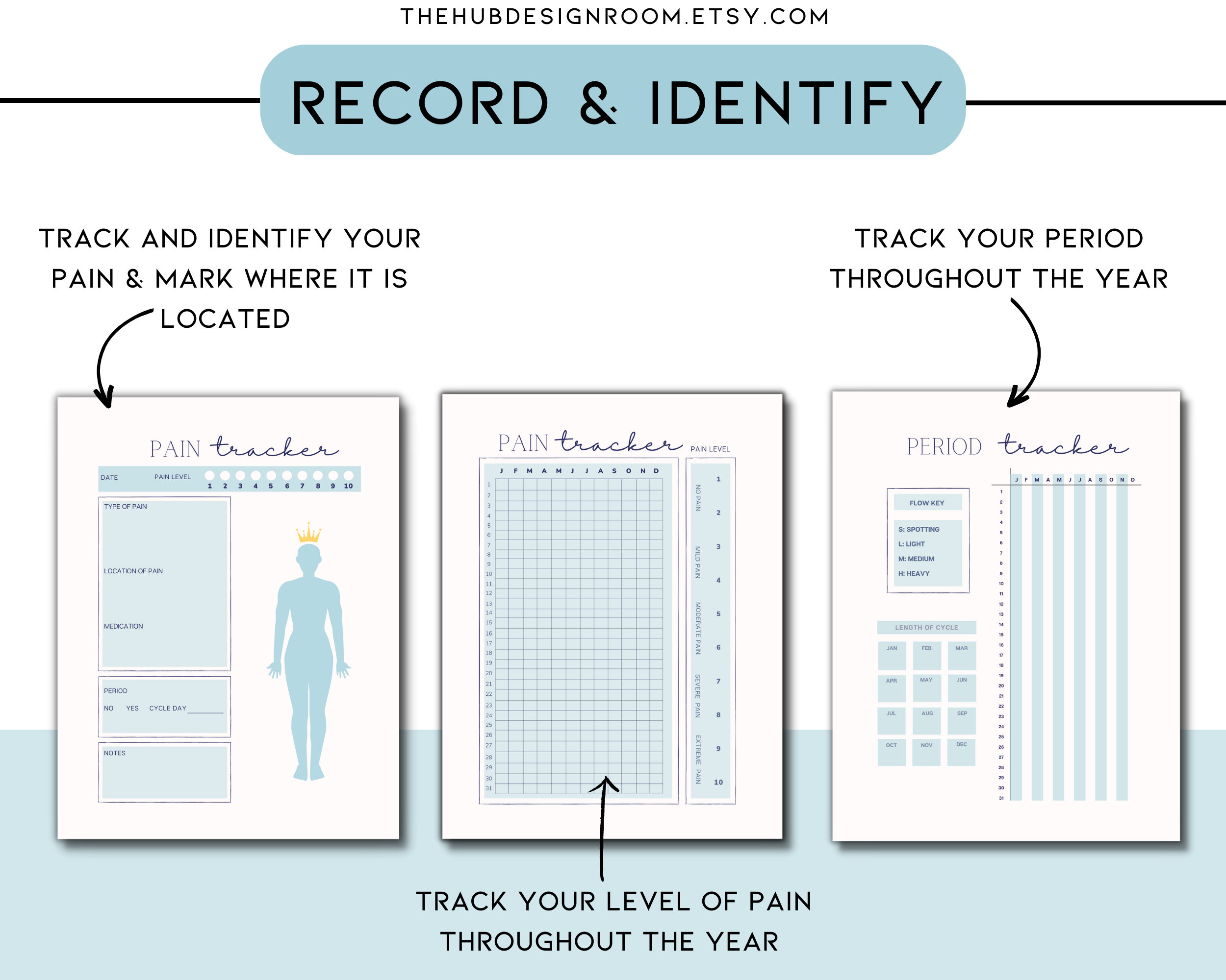 PCOS Symptom Tracker, Food & Exercise Diary (digital Download) - Etsy