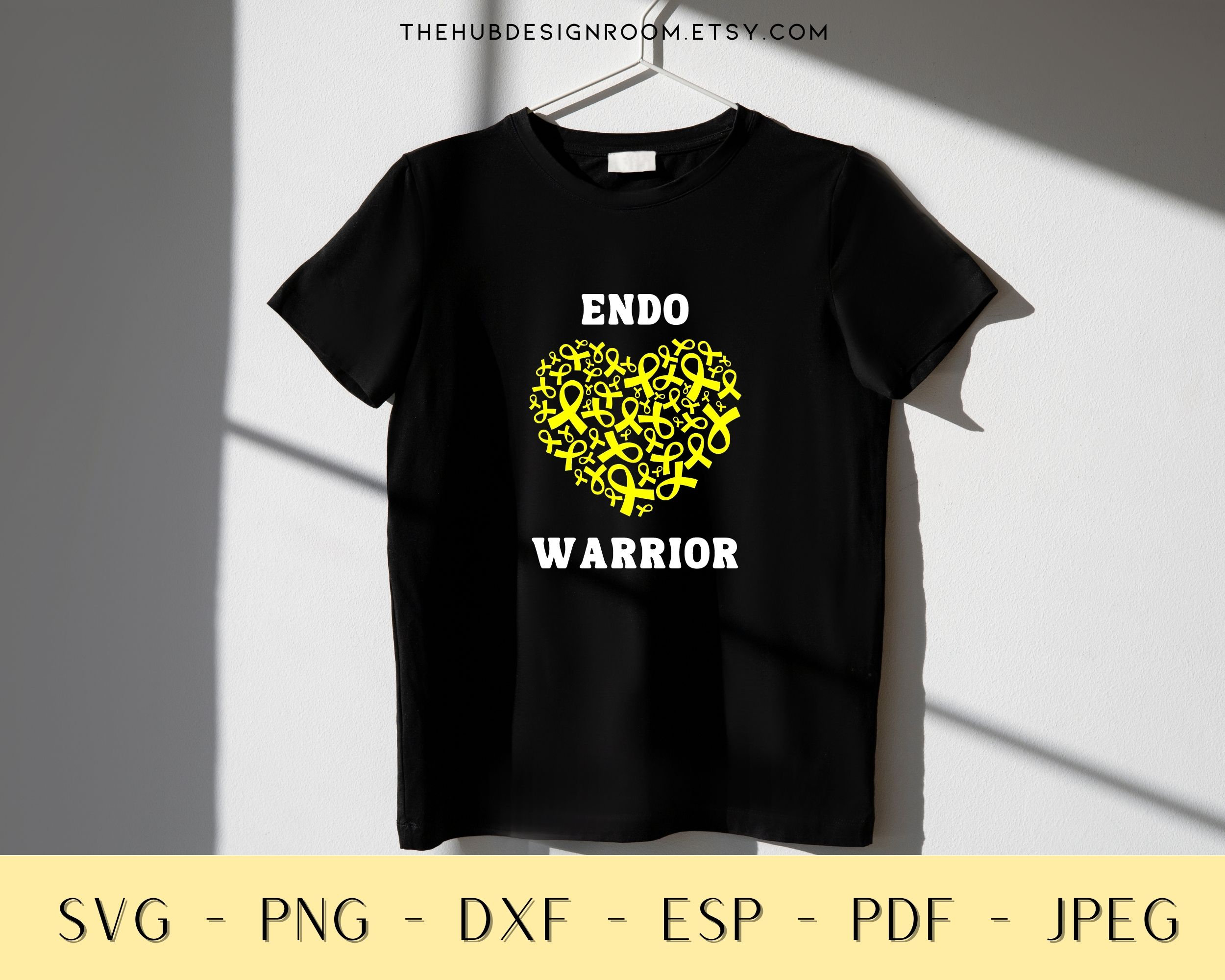 ENDOMETRIOSIS Awareness SVG, Endometrioisis Awareness Ribbon ...