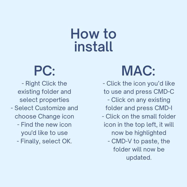 6 Christmas Folder Icons: Mac and Windows Desktop | Desktop Organizer ...