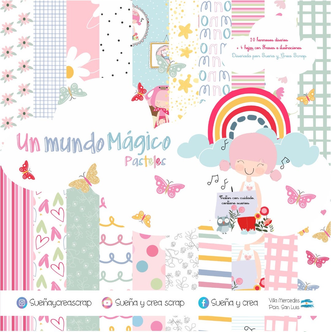 A Magical World Digital Kit - Etsy