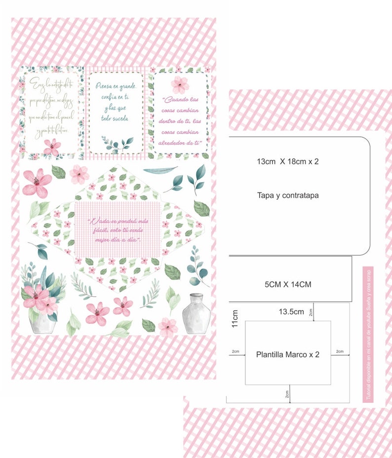 Kit digital Unica y Especial - Etsy España