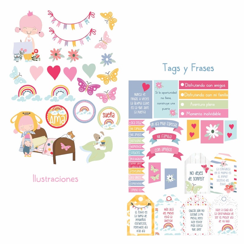 A Magical World Digital Kit - Etsy