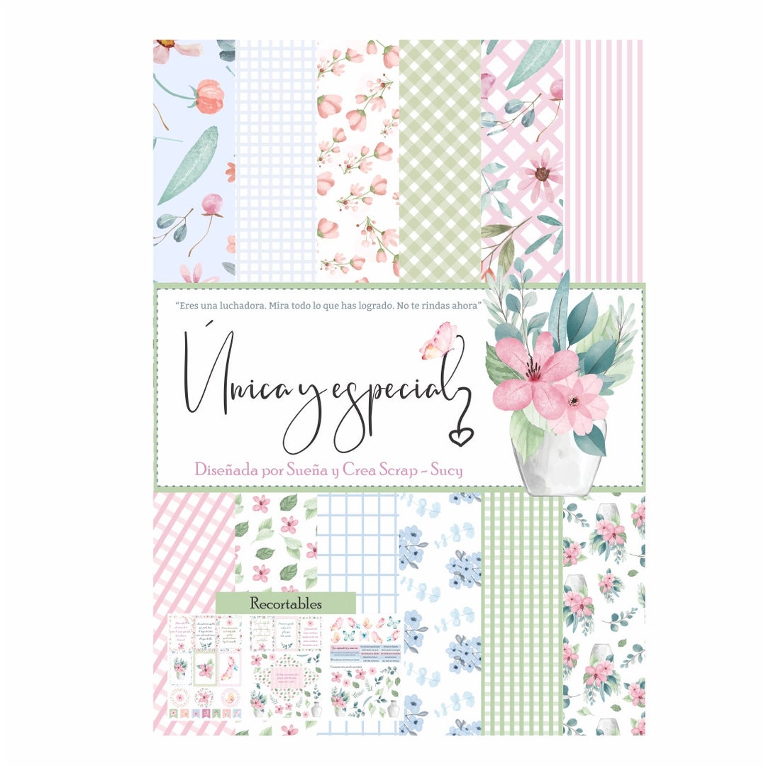 Kit digital Unica y Especial - Etsy España