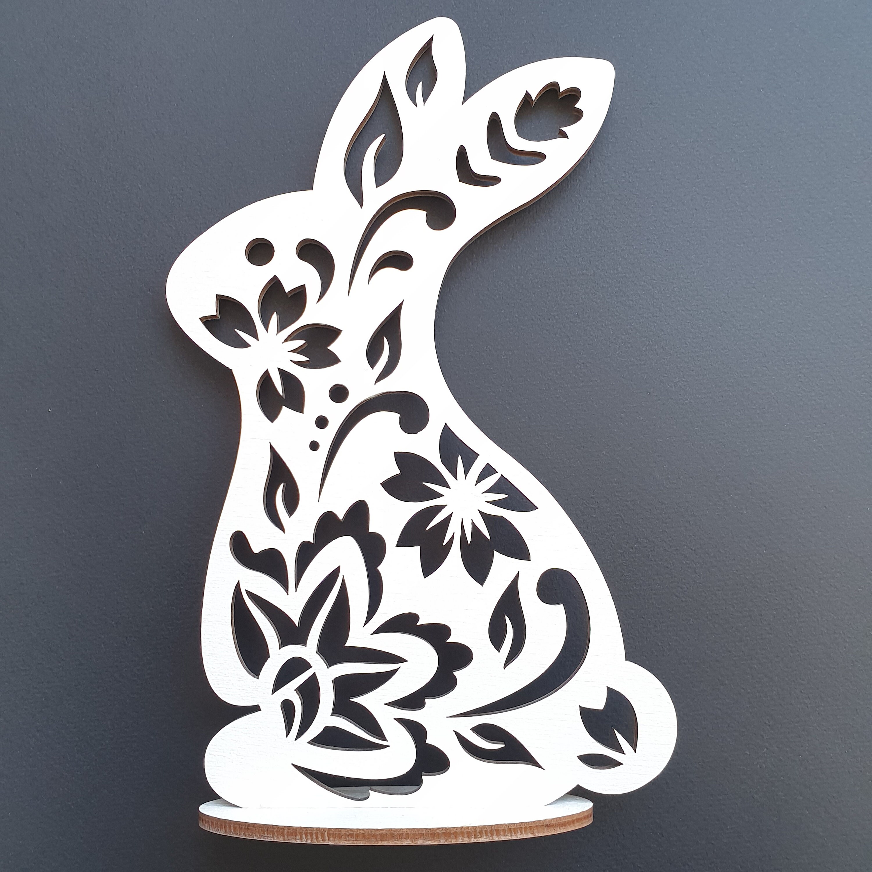 Bunny Rabbit Shape Wildlife Multiple Sizes Laser Cut | Etsy