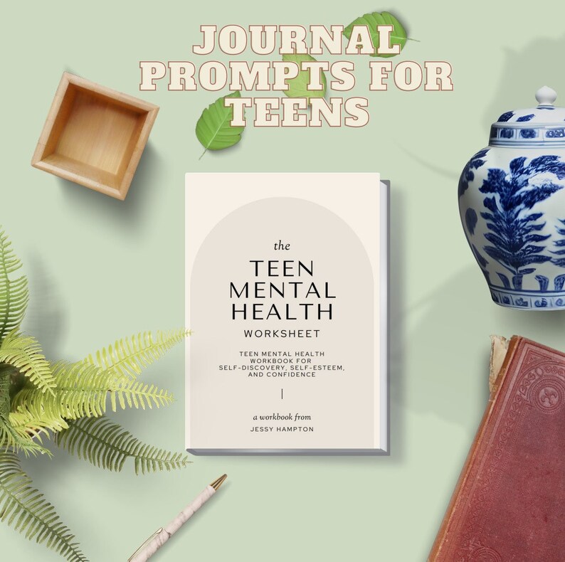 The Teen Mental Health Workbook - Etsy