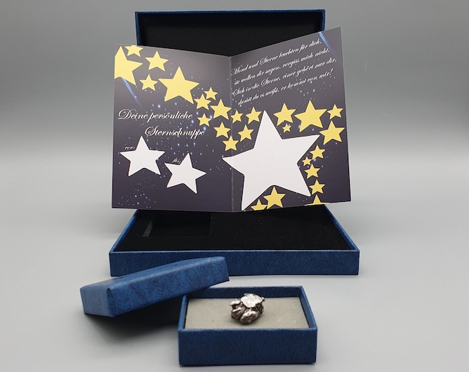 Shooting Star Gift Set Meteorite Certificate of Authenticity With Space ...