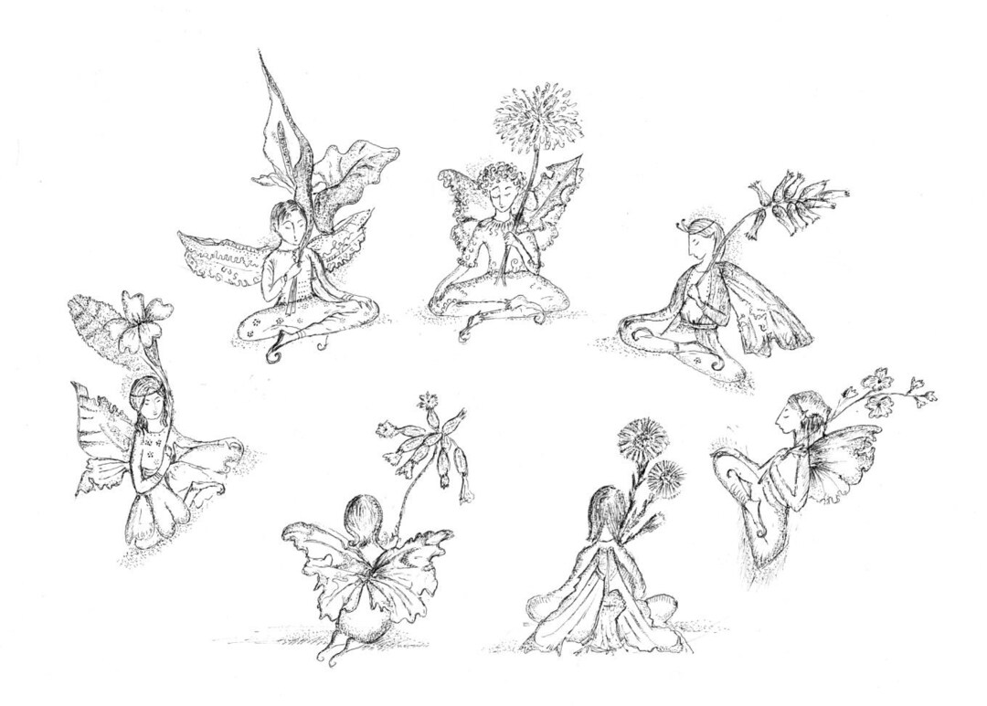 SIGNED ART PRINT | 'homeless Fairies' | Artwork | Illustration | Wall ...
