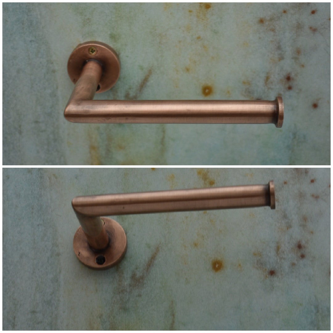 Copper Toilet Paper Holder, Toilet Roll Holder for Bathroom, Kitchen ...