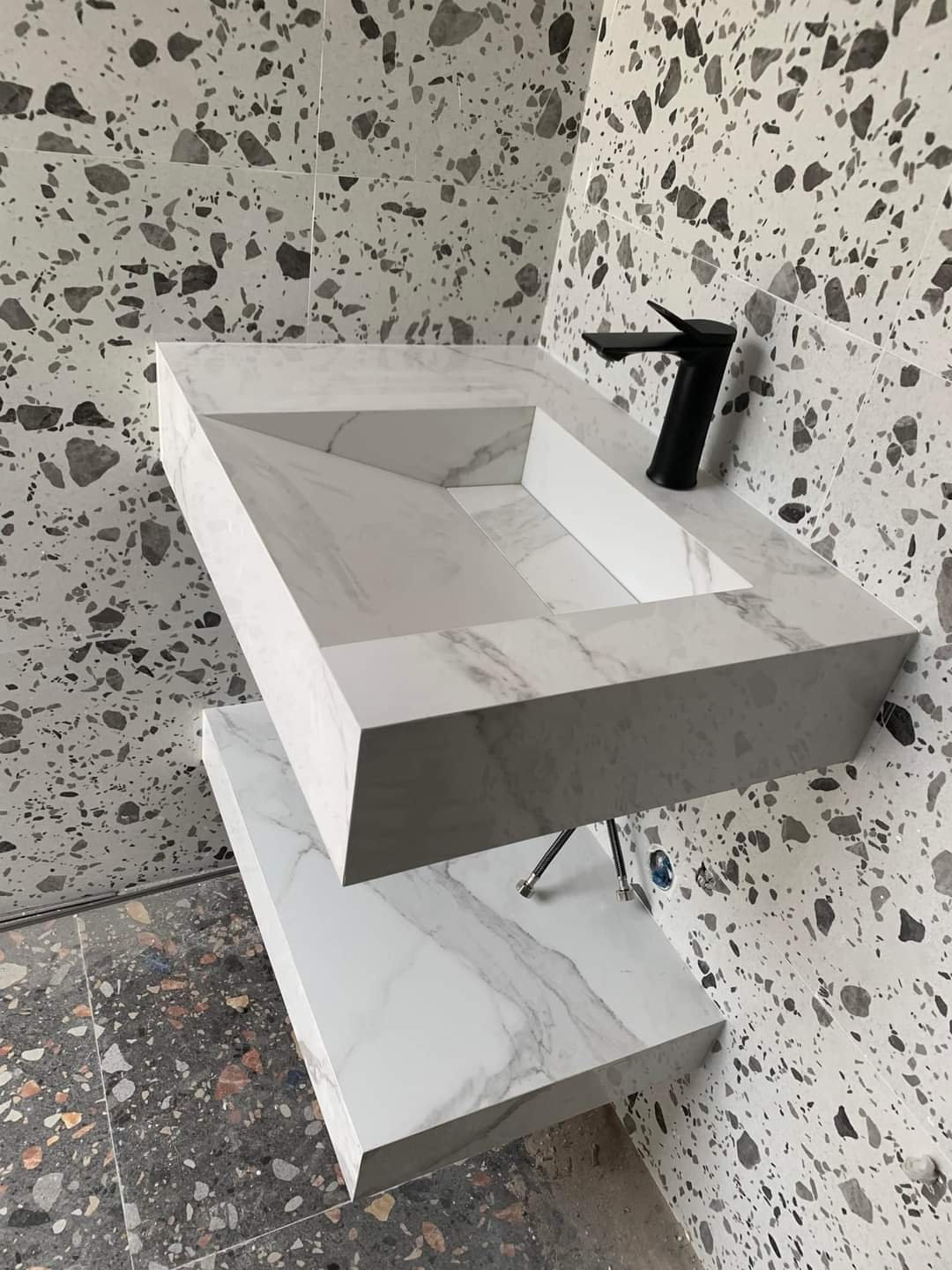 Sink Porcelain.custom Made Bathroom Sink .engineered Porcelain.marble ...