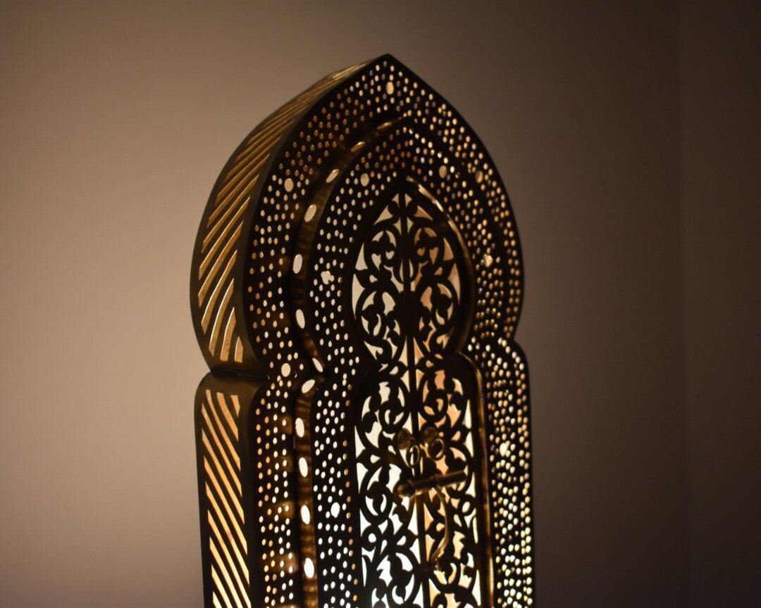 Vintage Desk Lamp, Luxury Bedside Lamp, Luminaire Shape Moroccan Shade ...