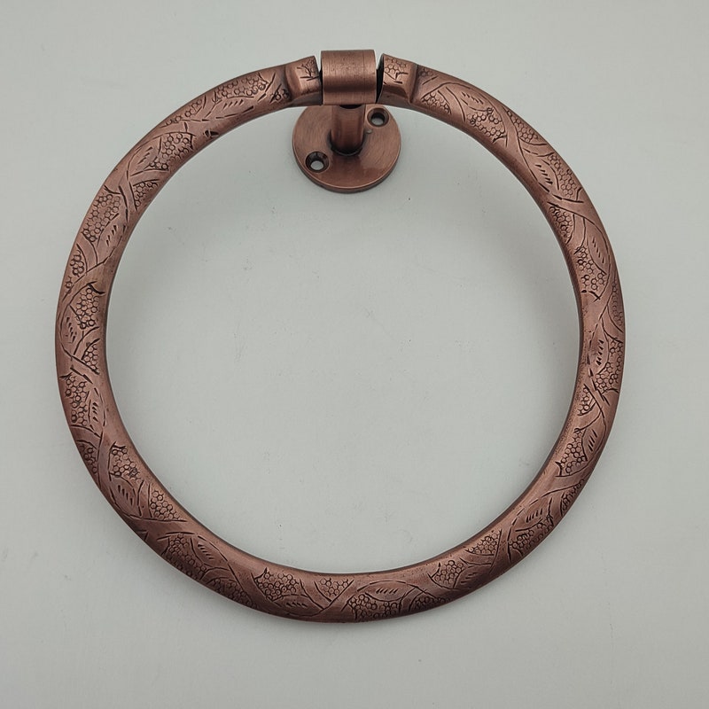 Copper Towel Rack - Etsy