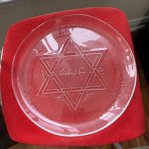 Star of David Plates - Etsy