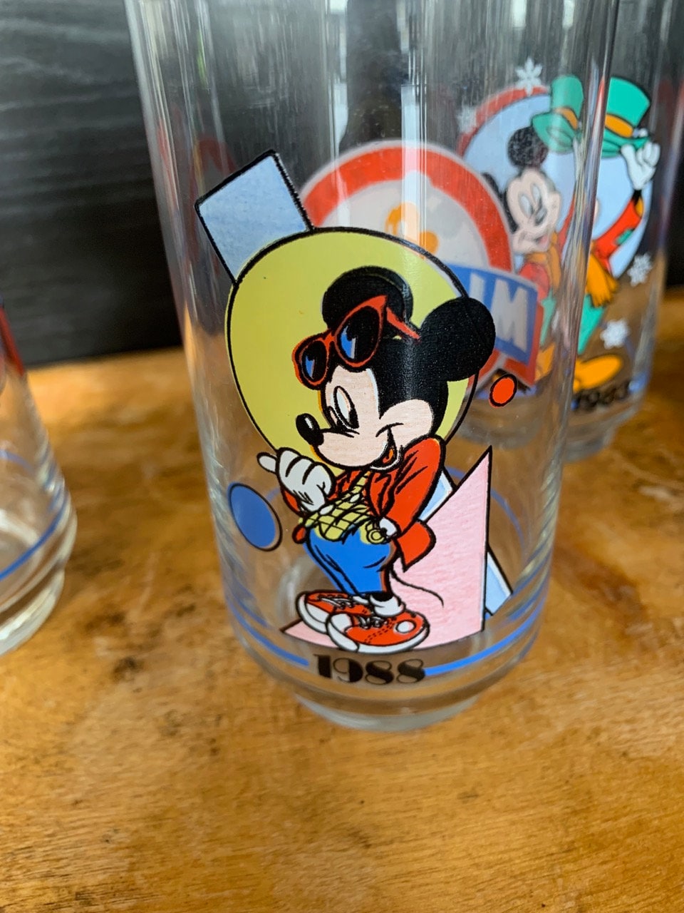 Vintage Walt Disney Drinking Glasses, Mickey Mouse Glasses, 60th ...