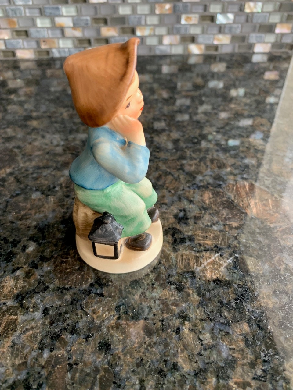 Vintage Napco Ceramic tired Boy Sitting With Axe Figurine Collectible ...