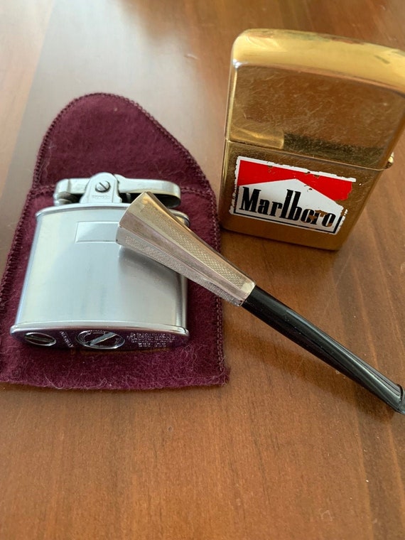 2 Vintage Cigarette Lighters and Cigarette Holder Lot Etsy Ireland