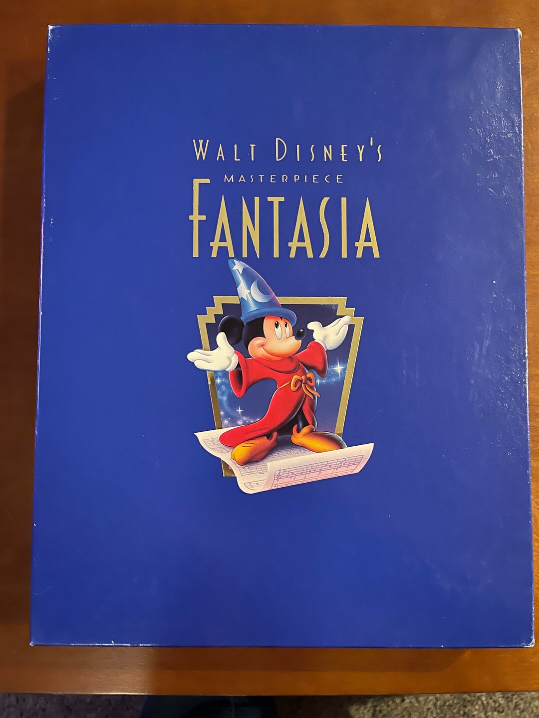 Walt Disneys Masterpiece Fantasia Deluxe Commemorative Edition Box VHS ...