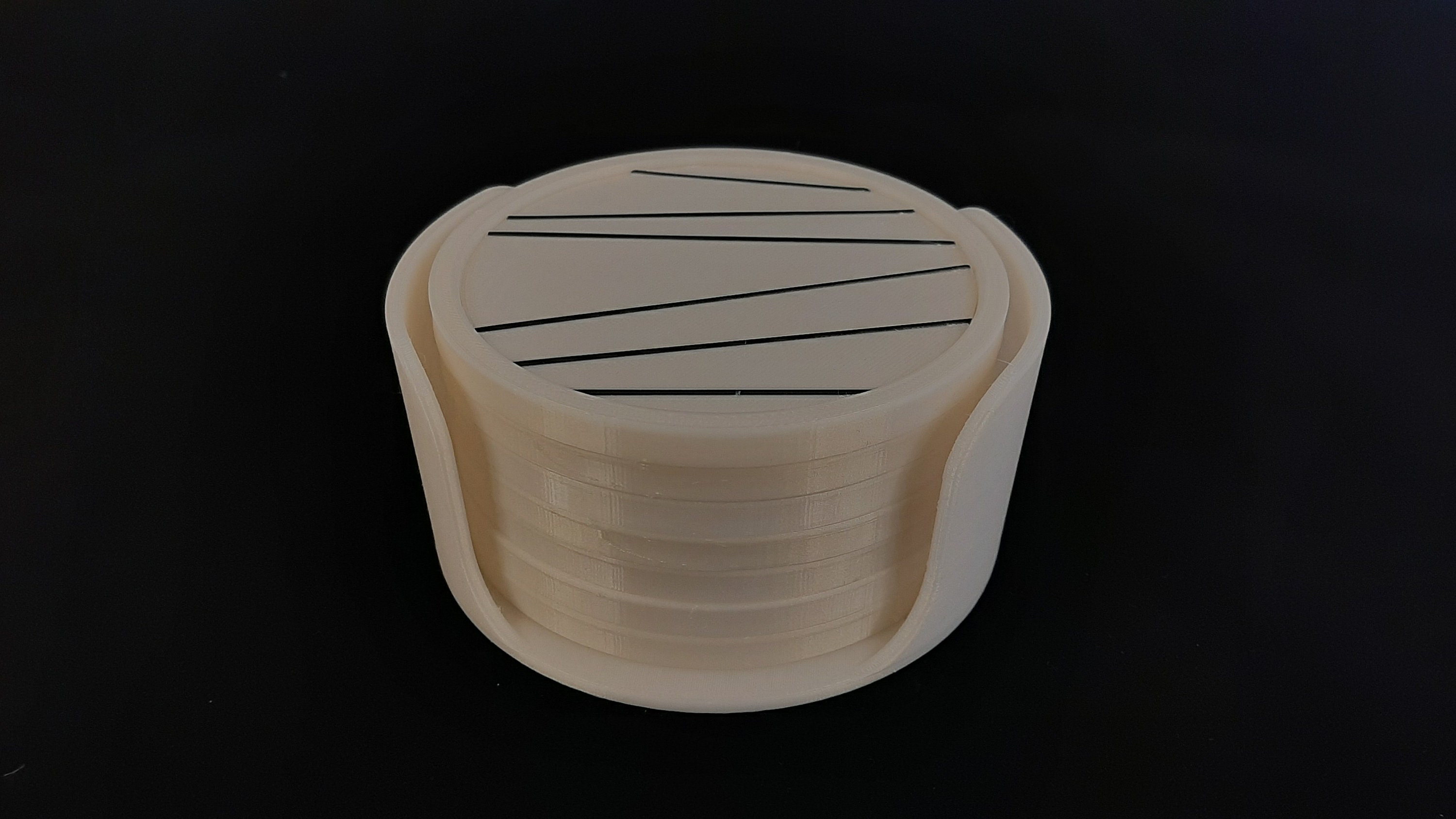 STL Files for 3D Printed Designer Coaster Set - Etsy