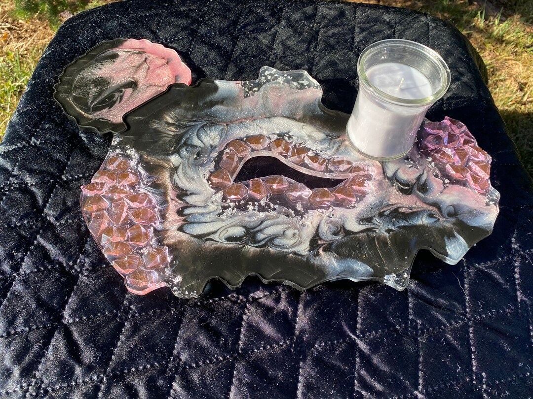 Resin Geode Trays That Come in Different Colors - Etsy