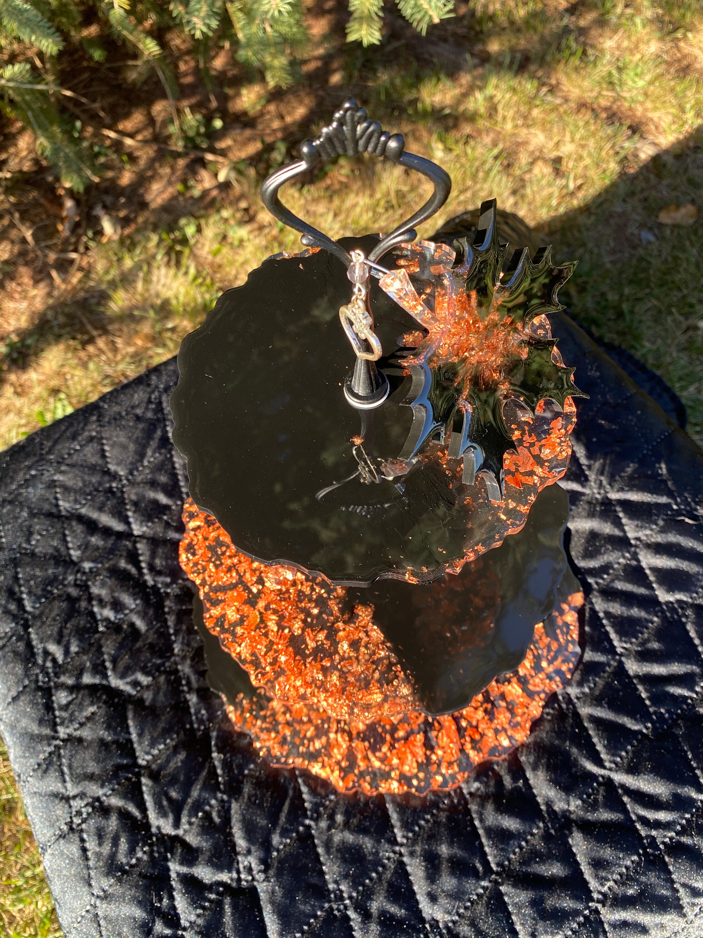 3 Tier “mystical” Resin Tray - Etsy