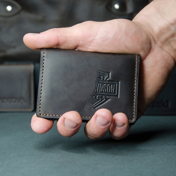 Harley Davidson Money Clip Card Holder - Etsy