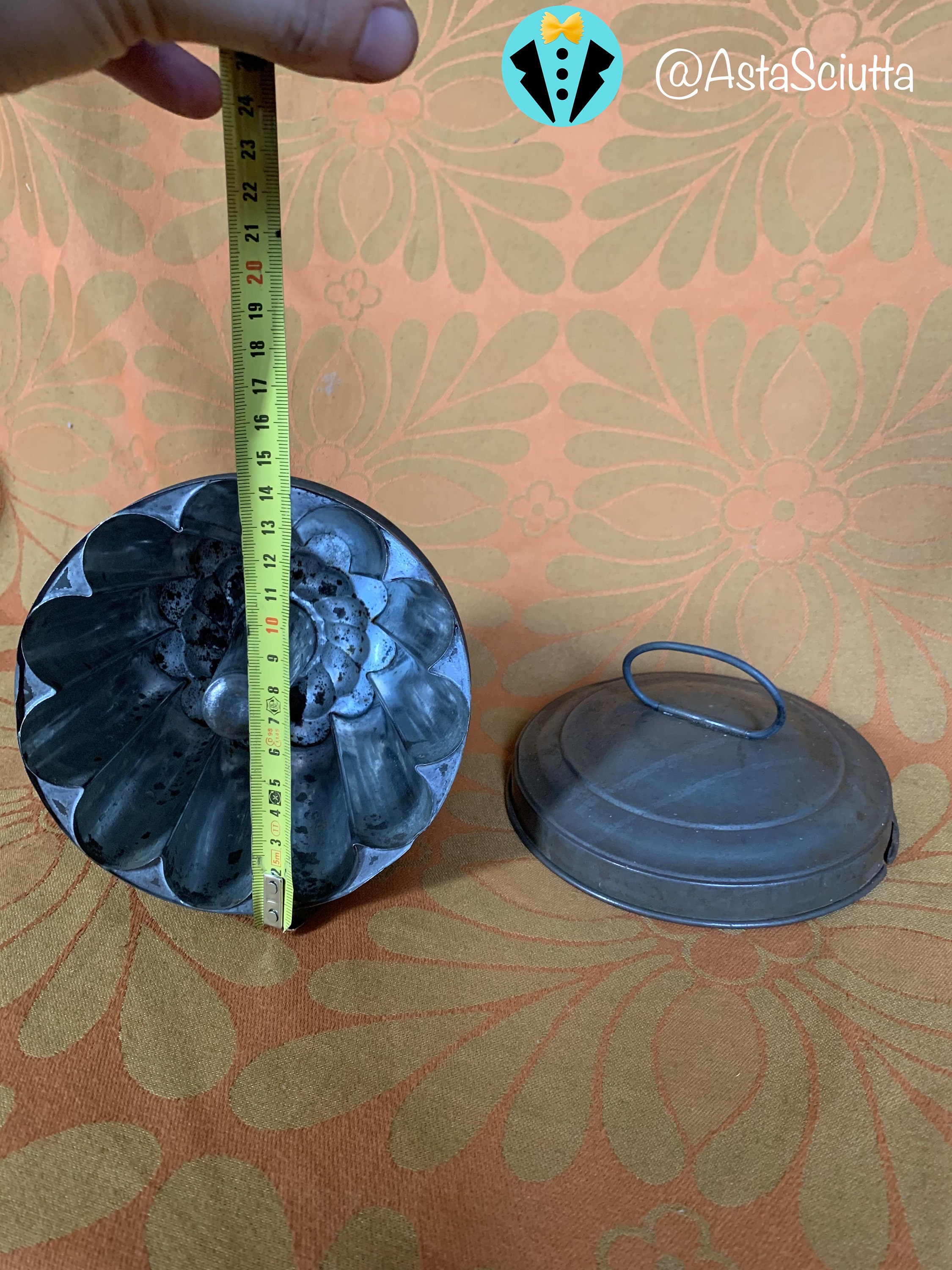 Vintage Metal Pudding Mould With Lid France 1920/1940. - Etsy UK