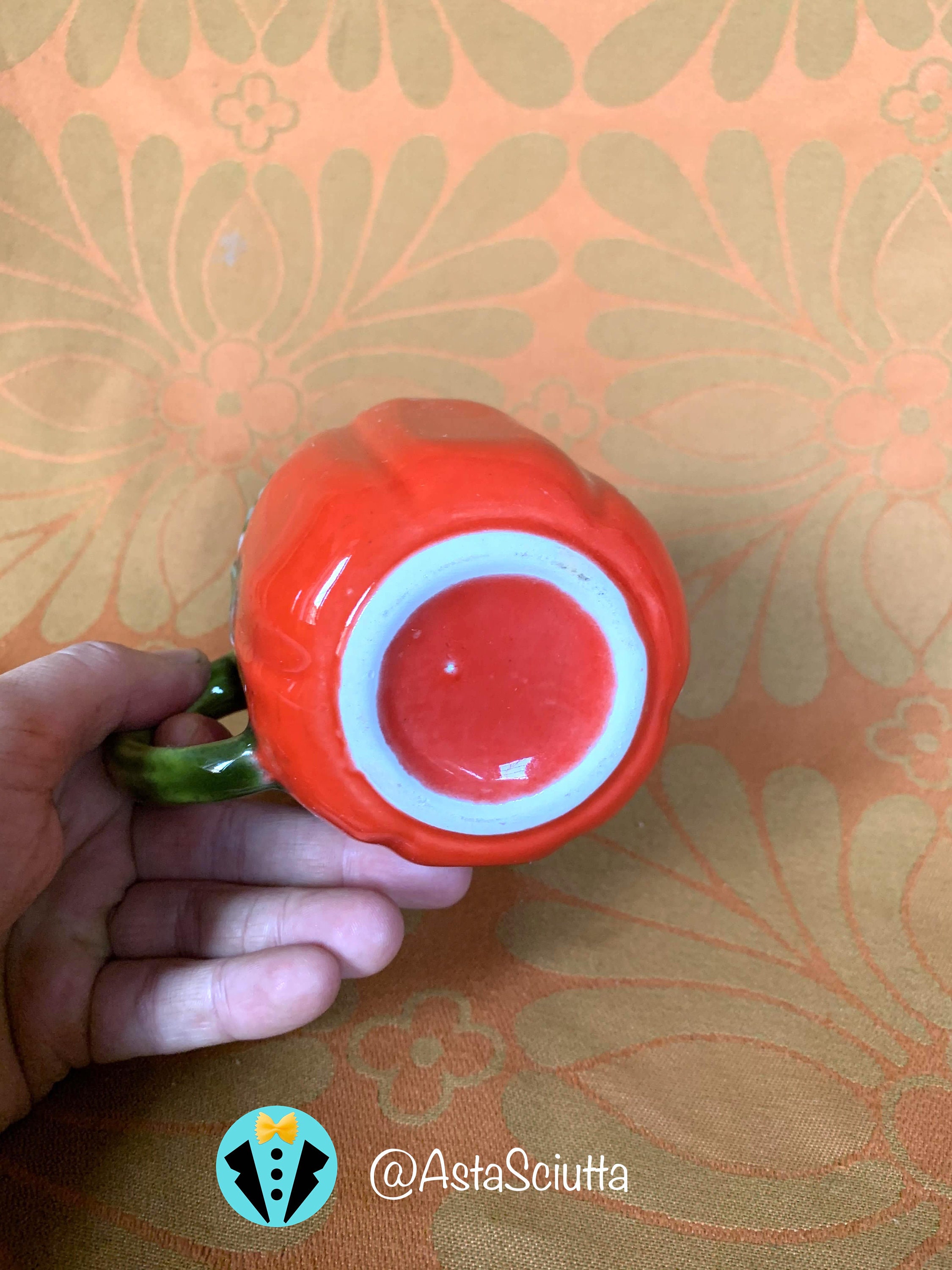 Rare Pepper Ceramic Cup, Vegetable Mug, Ceramic Tableware, Handmade ...