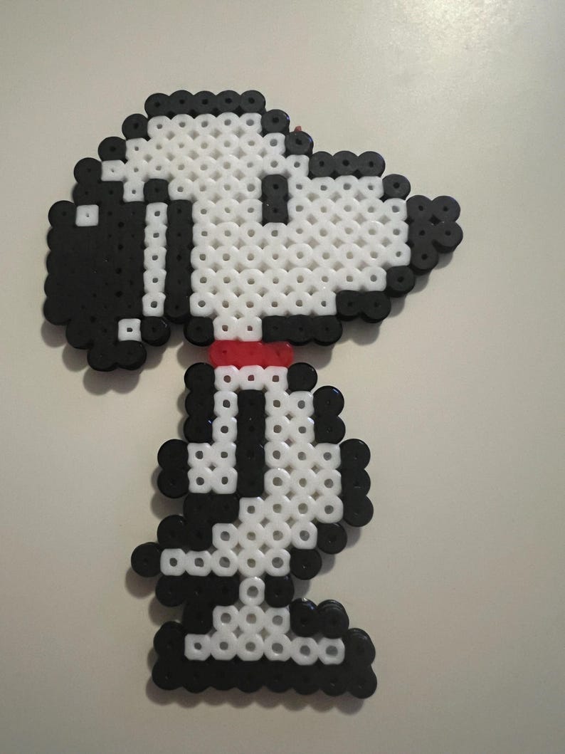 Snoopy Perler Beads - Etsy Canada