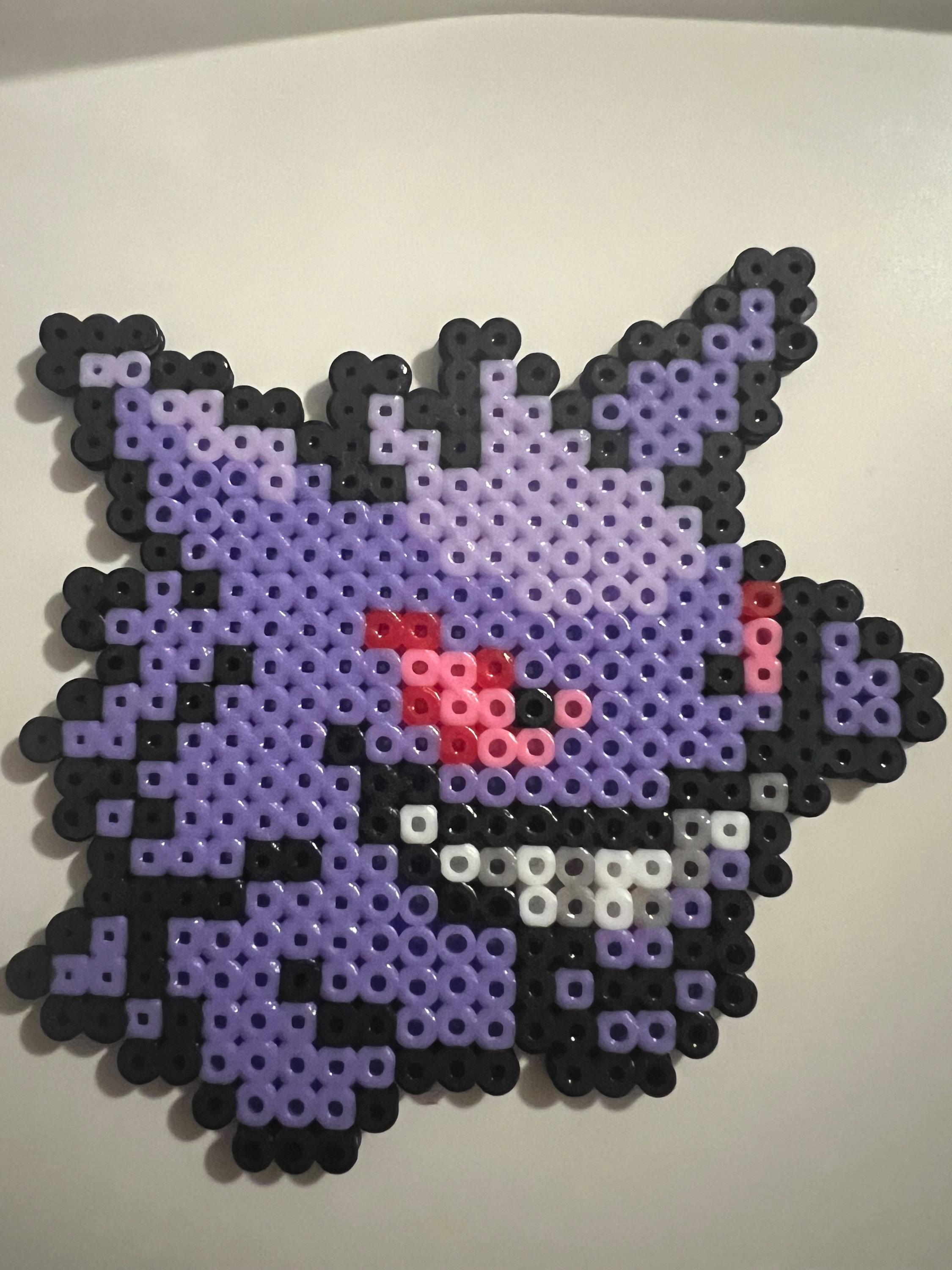 Gengar Perler Bead - Etsy