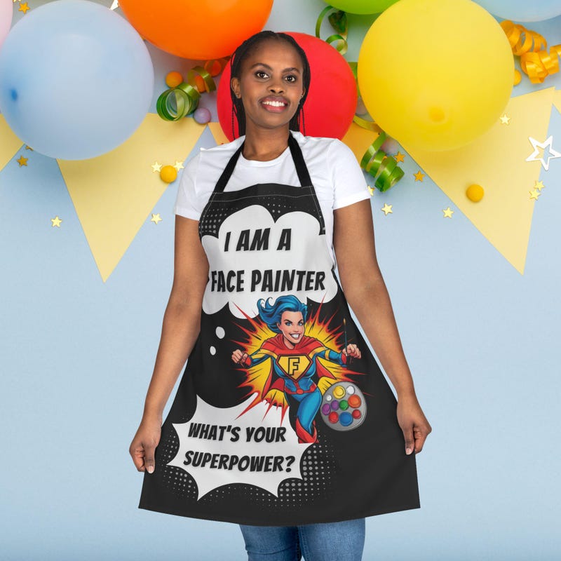 Superhero Apron - Etsy