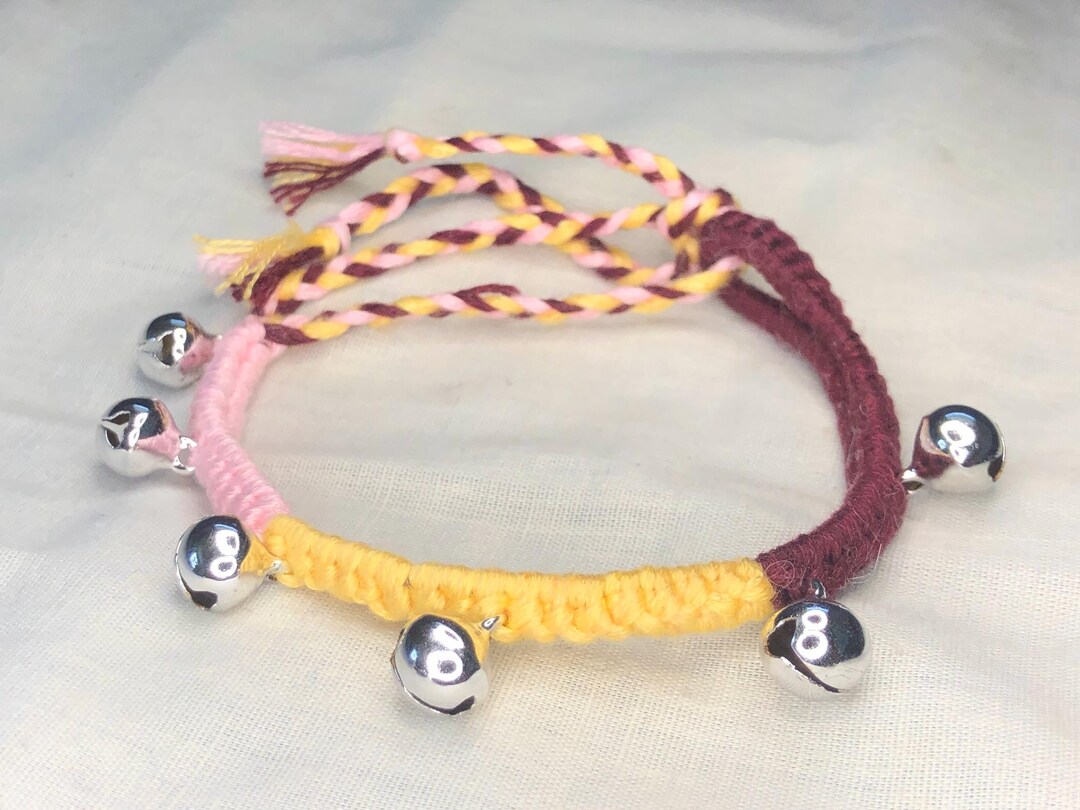 Auditory Bell Fidget Friendship Bracelet | Custom Sound Fidget ...