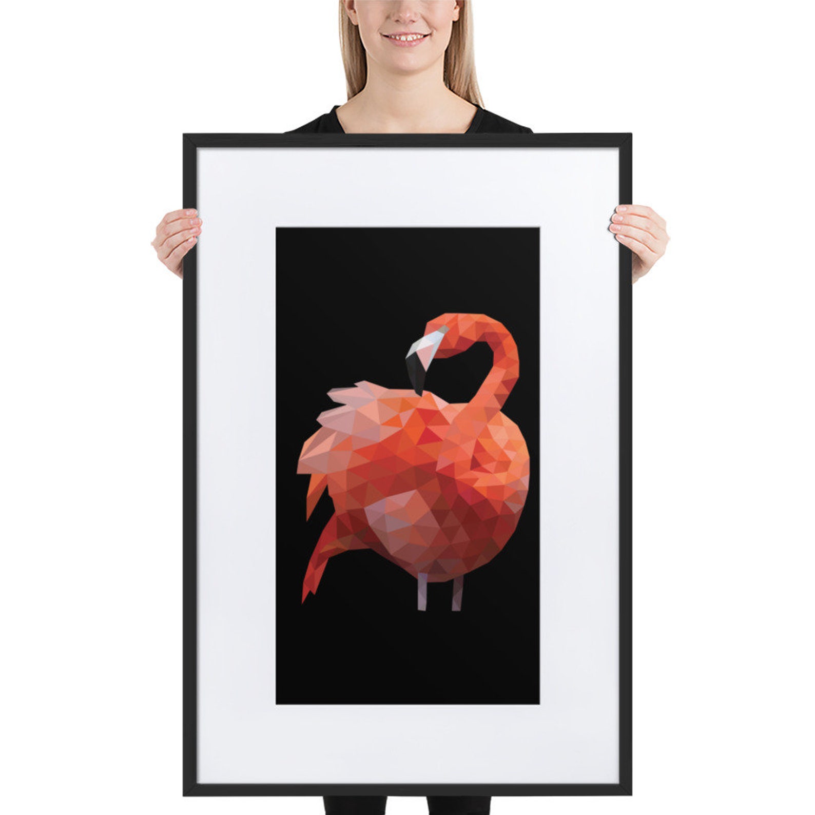 Matte Paper Framed Poster With Mat | Etsy