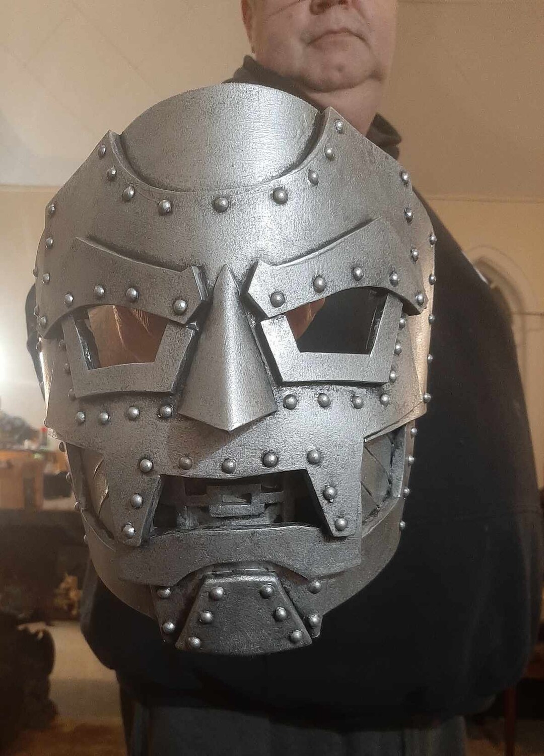 Dr. Doom Mask - Etsy