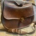 Antique Vintage Leather French Tram Conductors Money Purse Bag - Etsy
