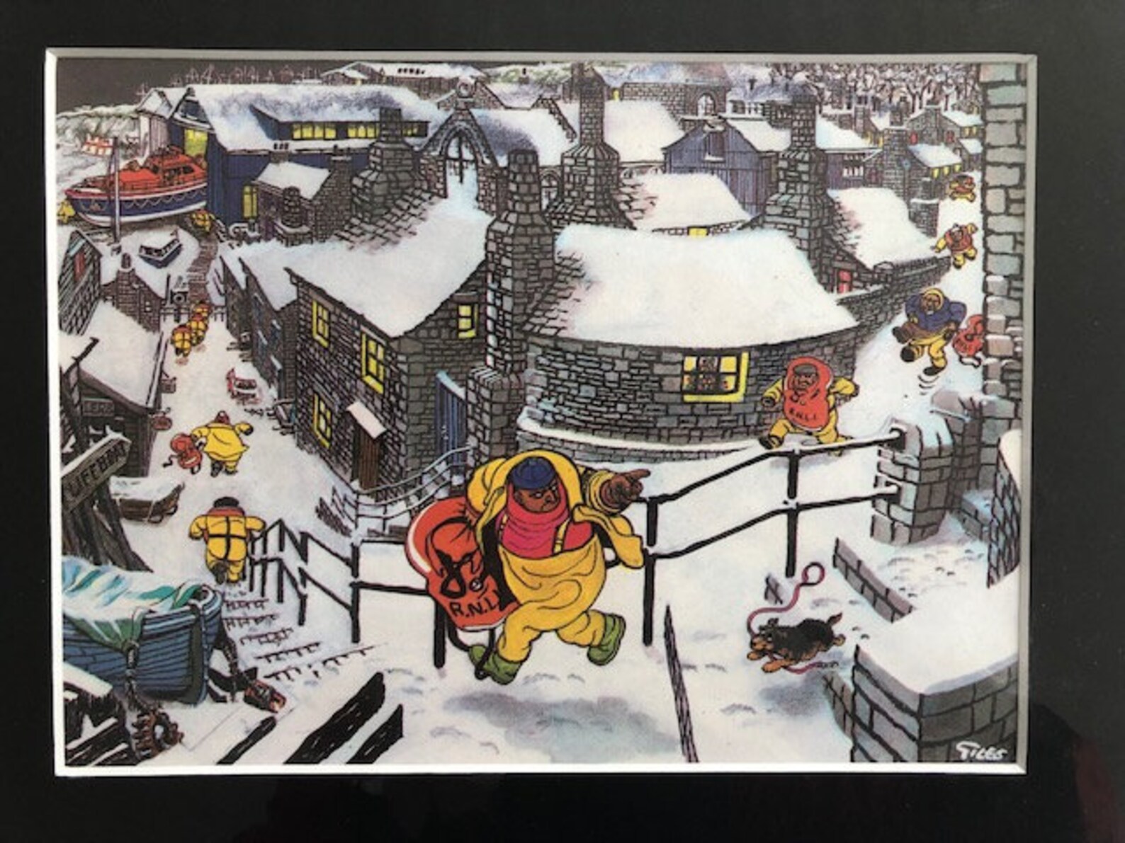 Humorous Vintage Original 1990 Giles RNLI Cartoon - Etsy UK