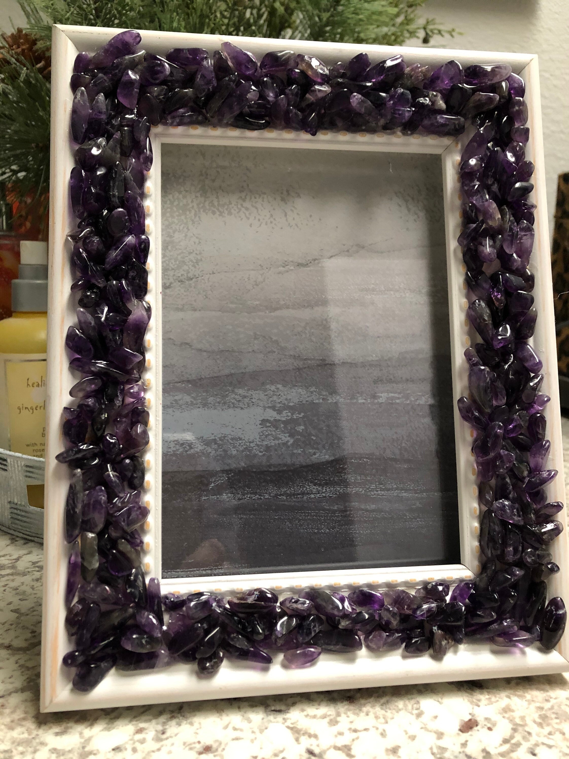 Amethyst Birthstone Frame - Etsy