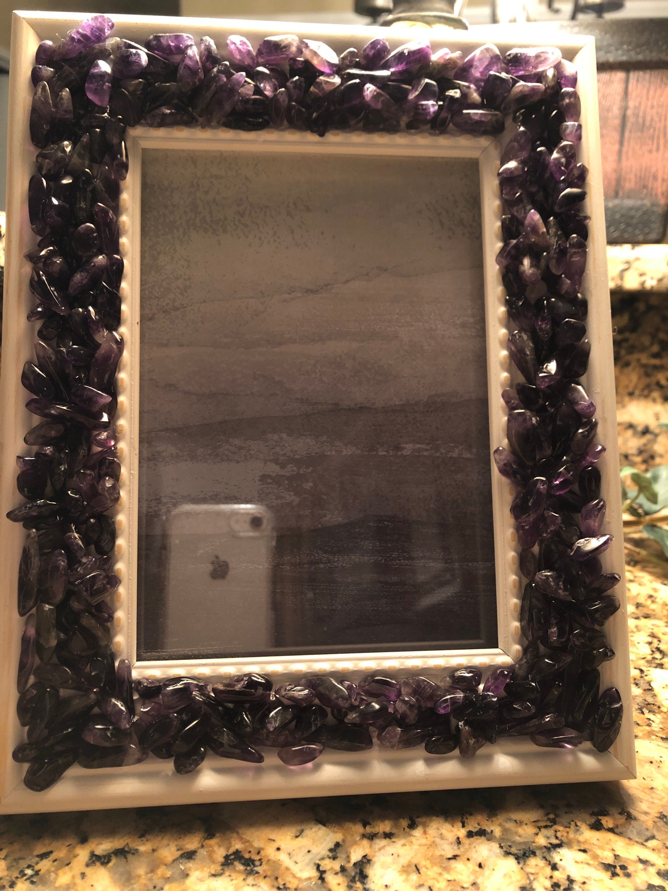 Amethyst Birthstone Frame - Etsy