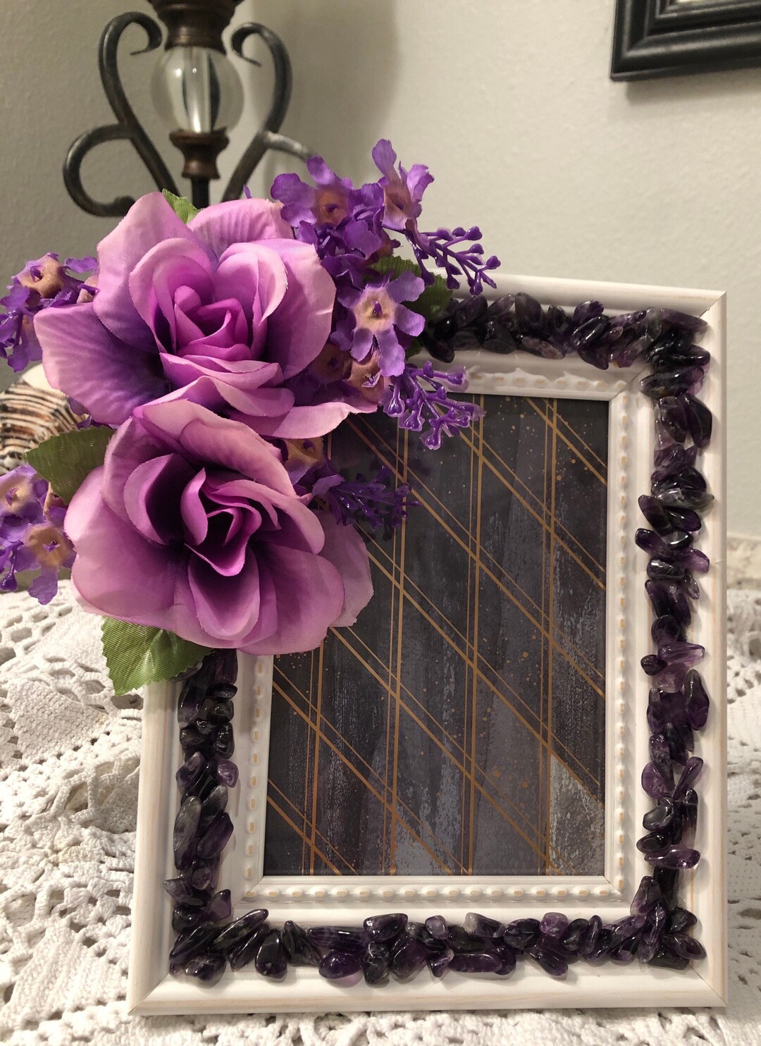 Amethyst Frame February Birthday - Etsy